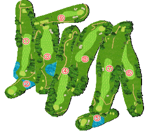 Douglaston Golf Club()のゴルフ場コースガイド - Shot Naviゴルフ場ガイド