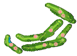 Olde Kinderhook Golf Club()のゴルフ場コースガイド - Shot Naviゴルフ場ガイド