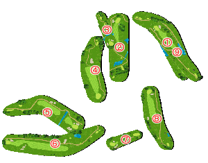 The Links At Brigantine Beach()のゴルフ場コースガイド - Shot Naviゴルフ場ガイド