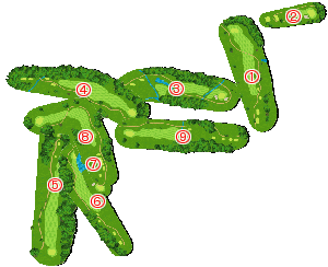 Pudding Ridge Golf Course()のゴルフ場コースガイド - Shot Naviゴルフ場ガイド