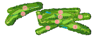Tryon Country Club()のゴルフ場コースガイド - Shot Naviゴルフ場ガイド