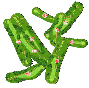 Pine Lake Golf Club()のゴルフ場コースガイド - Shot Naviゴルフ場ガイド