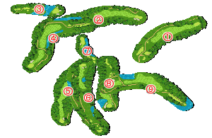 Harbour Pointe Golf Club()のゴルフ場コースガイド - Shot Naviゴルフ場ガイド