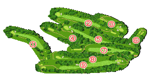 Lake Spanaway Golf Course()のゴルフ場コースガイド - Shot Naviゴルフ場ガイド