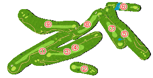 Quail Ridge Golf Course()のゴルフ場コースガイド - Shot Naviゴルフ場ガイド