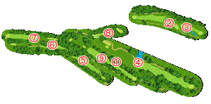 Hidden Valley Golf Course()のゴルフ場コースガイド - Shot Naviゴルフ場ガイド