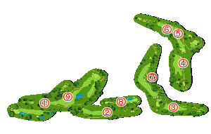 Lost Tracks Golf Club()のゴルフ場コースガイド - Shot Naviゴルフ場ガイド