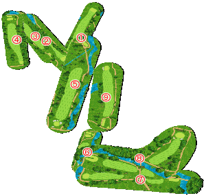 Ranch Hills Golf Course()のゴルフ場コースガイド - Shot Naviゴルフ場ガイド