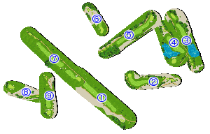 Quarry Pines Golf Club()のゴルフ場コースガイド - Shot Naviゴルフ場ガイド