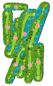 Cypress Lakes Golf Club()のゴルフ場コースガイド - Shot Naviゴルフ場ガイド