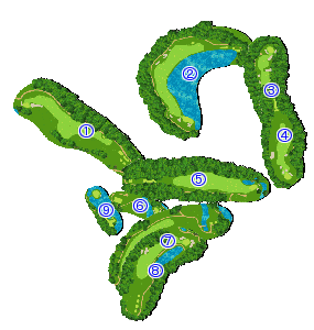 Tour 18 - Houston()のゴルフ場コースガイド - Shot Naviゴルフ場ガイド