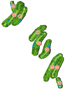 Bowling Green Country Club()のゴルフ場コースガイド - Shot Naviゴルフ場ガイド