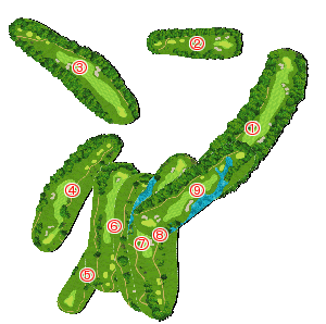 Kiskiack Golf Club()のゴルフ場コースガイド - Shot Naviゴルフ場ガイド
