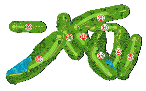 Winton Country Club()のゴルフ場コースガイド - Shot Naviゴルフ場ガイド