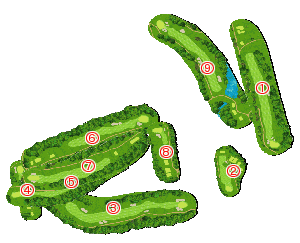 Chartwell Golf & Country Club()のゴルフ場コースガイド - Shot Naviゴルフ場ガイド