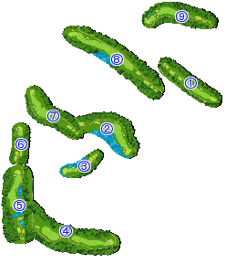 Compass Pointe Golf Course()のゴルフ場コースガイド - Shot Naviゴルフ場ガイド
