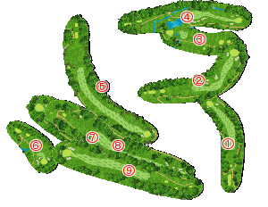 Norbeck Country Club()のゴルフ場コースガイド - Shot Naviゴルフ場ガイド