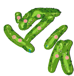 PB Dye Golf Club()のゴルフ場コースガイド - Shot Naviゴルフ場ガイド