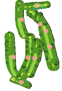 Forest E. Everhart Memorial Golf Course()のゴルフ場コースガイド - Shot Naviゴルフ場ガイド