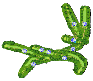 Yankee Run Country Club()のゴルフ場コースガイド - Shot Naviゴルフ場ガイド