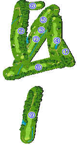 Brownson Country Club()のゴルフ場コースガイド - Shot Naviゴルフ場ガイド