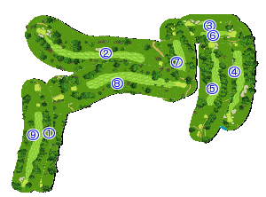 Albuquerque Country Club()のゴルフ場コースガイド - Shot Naviゴルフ場ガイド