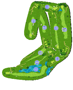 Naperbrook Golf Course()のゴルフ場コースガイド - Shot Naviゴルフ場ガイド