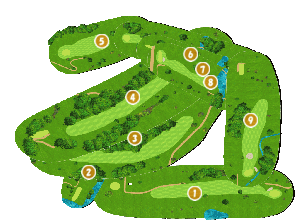 Honey Creek Golf Club()のゴルフ場コースガイド - Shot Naviゴルフ場ガイド