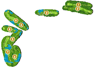 Osage National Golf Club-Miller()のゴルフ場コースガイド - Shot Naviゴルフ場ガイド