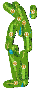 Baneberry Golf & Resort()のゴルフ場コースガイド - Shot Naviゴルフ場ガイド