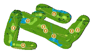 Hunters Point Golf Club()のゴルフ場コースガイド - Shot Naviゴルフ場ガイド