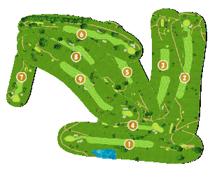 Cherokee Ridge Golf Club()のゴルフ場コースガイド - Shot Naviゴルフ場ガイド