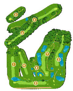 Hunters Run Golf Course()のゴルフ場コースガイド - Shot Naviゴルフ場ガイド