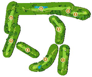 SouthRidge Golf Club()のゴルフ場コースガイド - Shot Naviゴルフ場ガイド