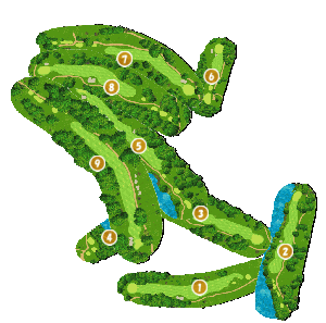 Lake Shawnee Golf Course()のゴルフ場コースガイド - Shot Naviゴルフ場ガイド