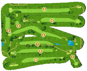 Larned Country Club()のゴルフ場コースガイド - Shot Naviゴルフ場ガイド
