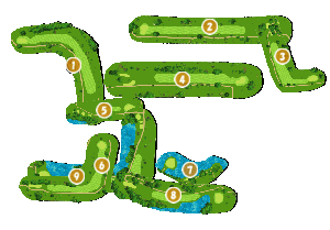 Pine Bay Golf Course()のゴルフ場コースガイド - Shot Naviゴルフ場ガイド