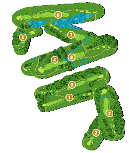 Shawnee Golf & Country Club()のゴルフ場コースガイド - Shot Naviゴルフ場ガイド