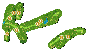 Terradyne Country Club()のゴルフ場コースガイド - Shot Naviゴルフ場ガイド