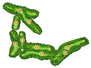 Magnolia Grove Golf Club Crossing Course()のゴルフ場コースガイド - Shot Naviゴルフ場ガイド