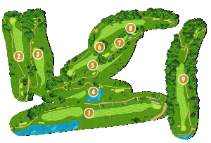 Persimmon Ridge Golf Club()のゴルフ場コースガイド - Shot Naviゴルフ場ガイド