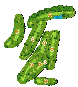 Silver Springs Country Club - Benton()のゴルフ場コースガイド - Shot Naviゴルフ場ガイド