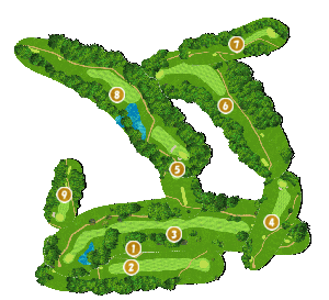 Fulton Country Club()のゴルフ場コースガイド - Shot Naviゴルフ場ガイド