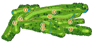 Green Oaks Golf Club()のゴルフ場コースガイド - Shot Naviゴルフ場ガイド