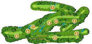 Live Oaks Golf Club()のゴルフ場コースガイド - Shot Naviゴルフ場ガイド