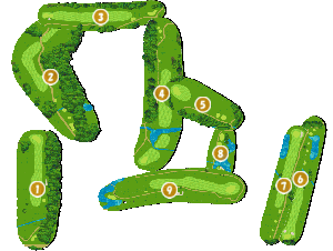 Shiloh Ridge Golf()のゴルフ場コースガイド - Shot Naviゴルフ場ガイド