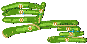 Canyon Breeze Golf Course()のゴルフ場コースガイド - Shot Naviゴルフ場ガイド