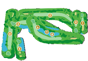 Swan Lakes Golf Course()のゴルフ場コースガイド - Shot Naviゴルフ場ガイド
