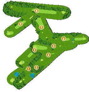 Sunset Hill Golf Club()のゴルフ場コースガイド - Shot Naviゴルフ場ガイド