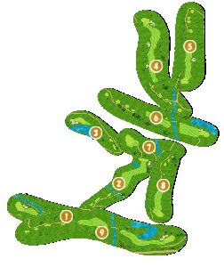 Fox Ridge Golf()のゴルフ場コースガイド - Shot Naviゴルフ場ガイド